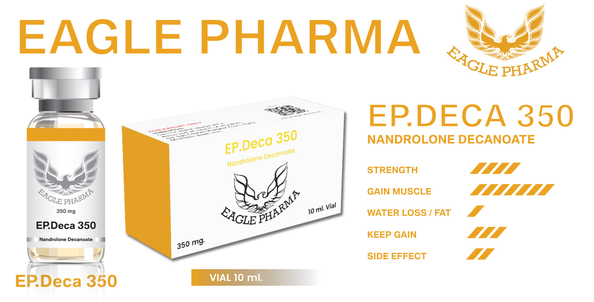 VIAL EP-DECA 350 - EAGLE PHARMA